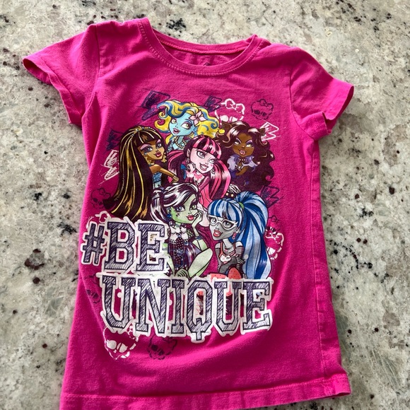 monster high | Shirts & Tops | Monster High Mattel Girls Tshirt Size ...